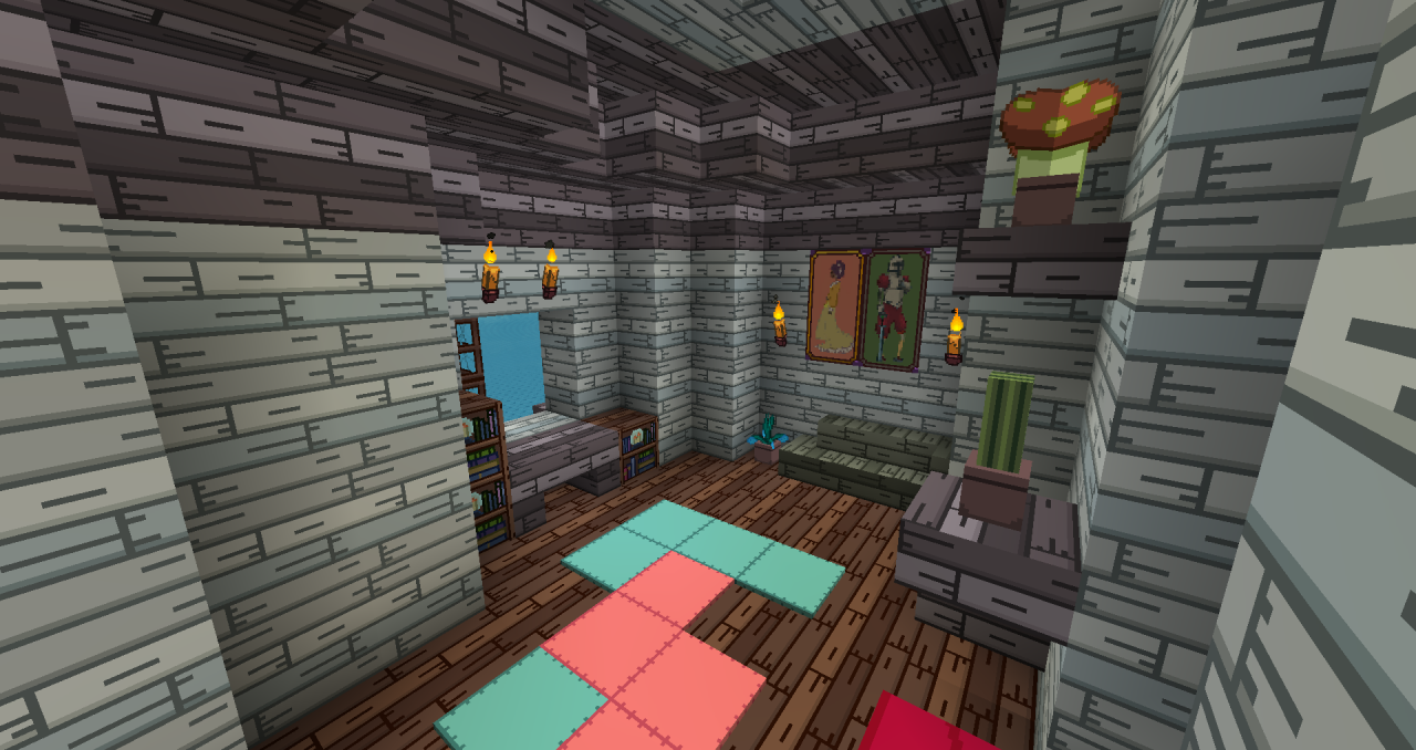 Adventure Time Inspired Minecraft Map