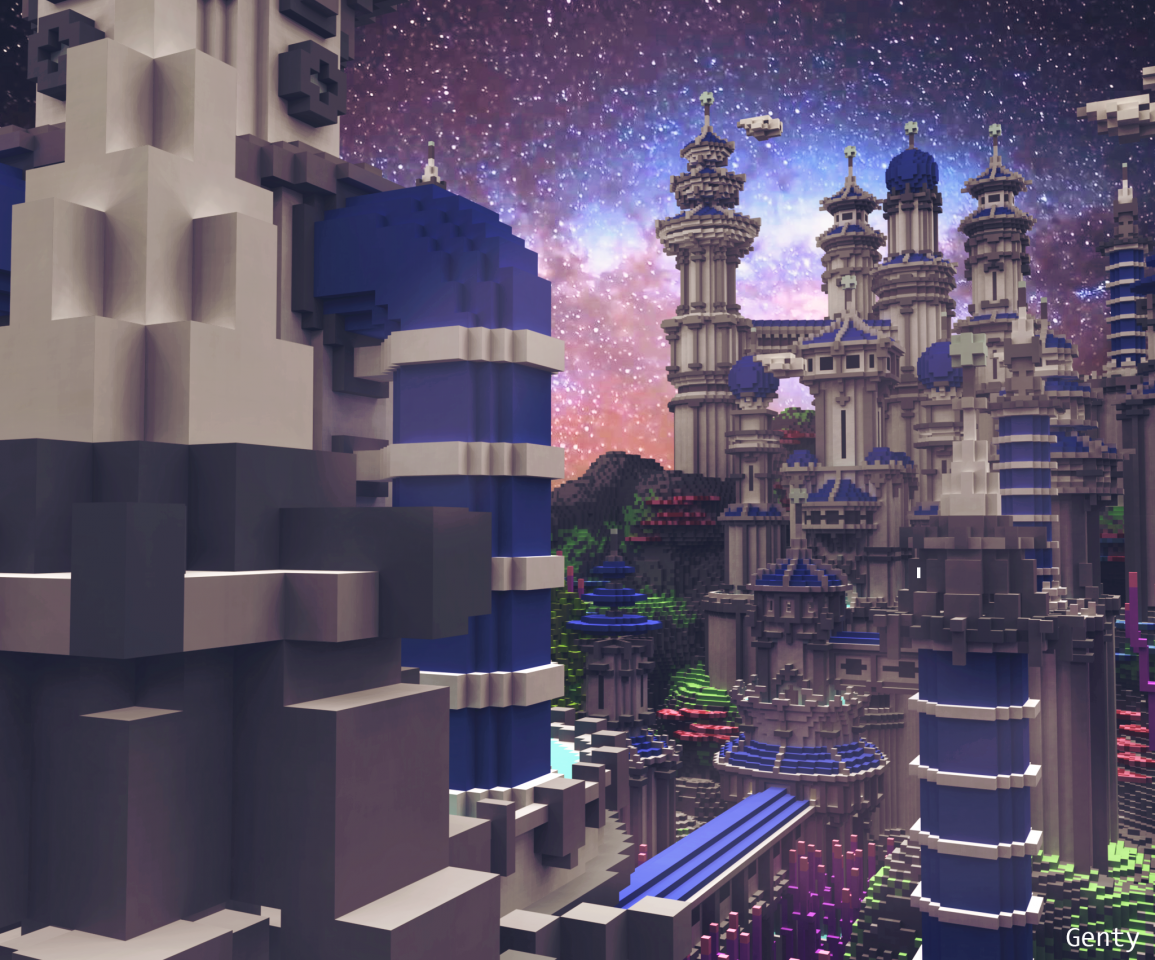 Blue Constellation Minecraft Map