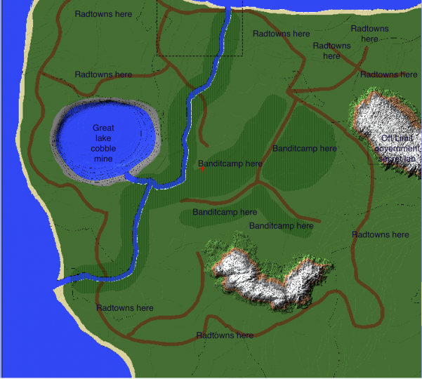 Mc Rust world 01 Minecraft Map