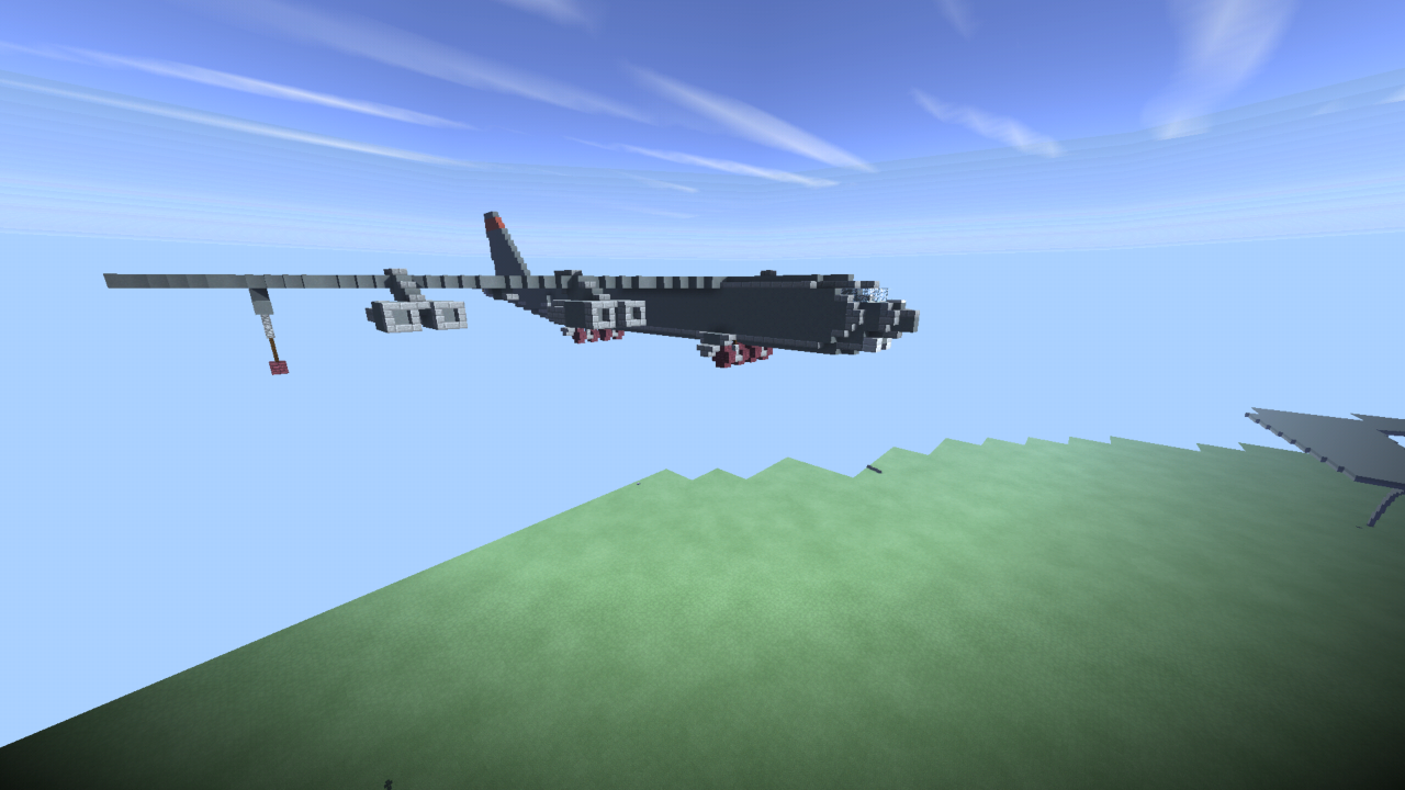 Boeing B-52 Stratofortress Minecraft Map