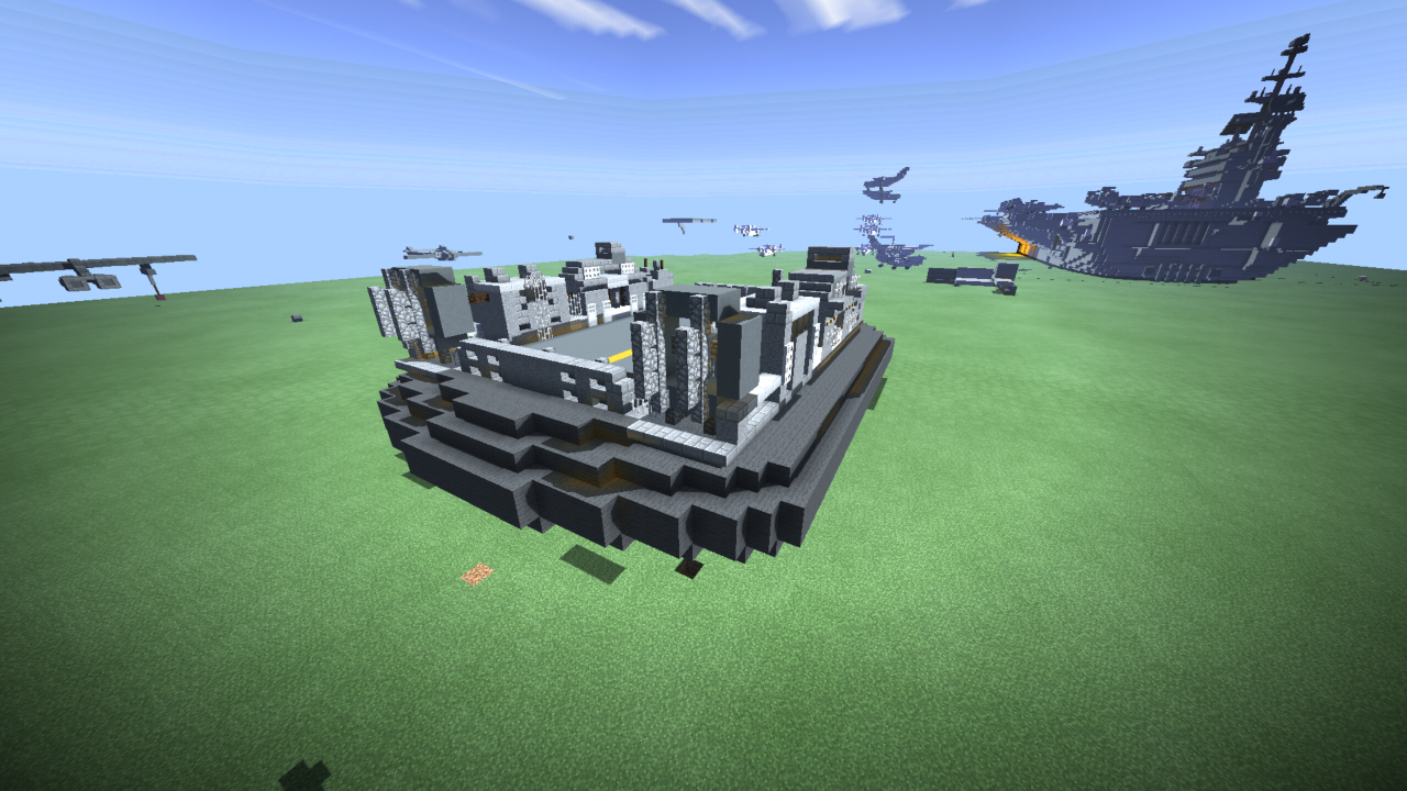 U.S. Navy LCAC Hovercraft Minecraft Map