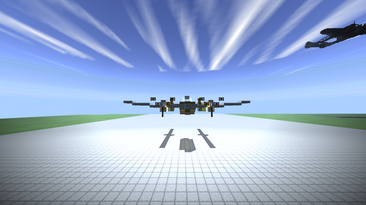 Lockheed P-38 Lightning Minecraft Map