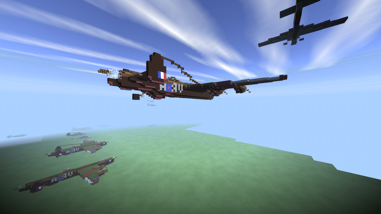 Avro Lancaster Minecraft Map