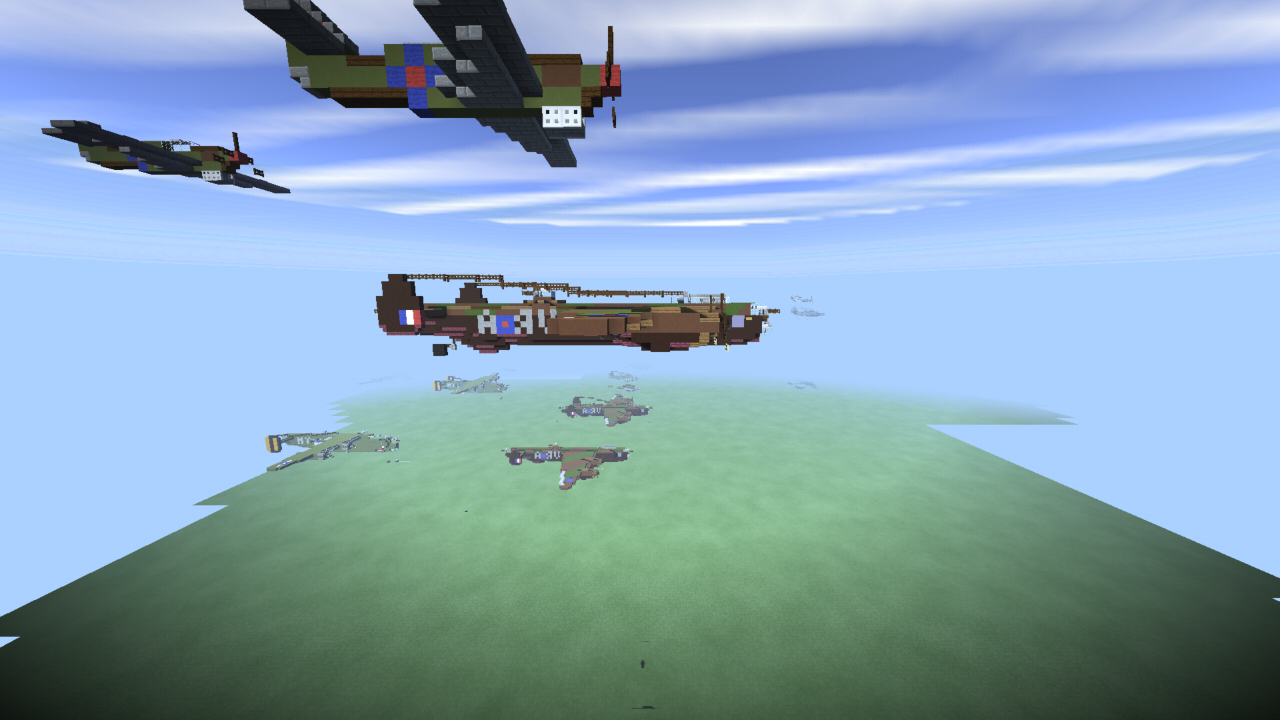 Avro Lancaster Minecraft Map