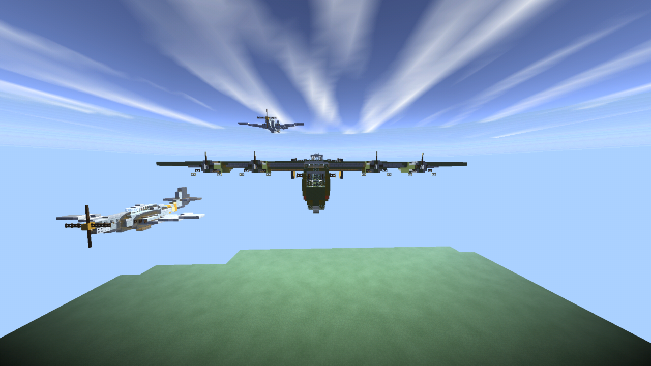 Consolidated B-24 Liberator Minecraft Map