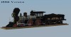 Central Pacific #173 4-4-0 American Steam Locomotive Minecraft Map