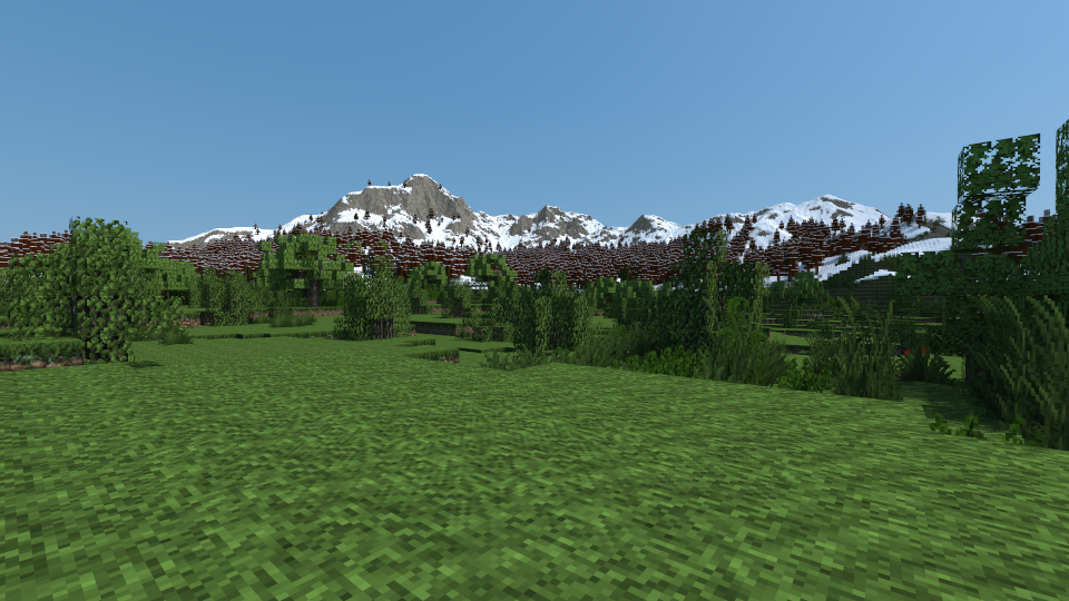 Hyper Realistic Terrain - Mountain Minecraft Map