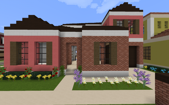 Modern Intricate Homes - Ambrogio at Shoregrass Minecraft Map
