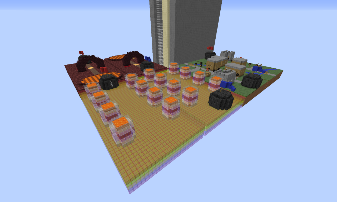 Custom TnT wars Map Minecraft Map