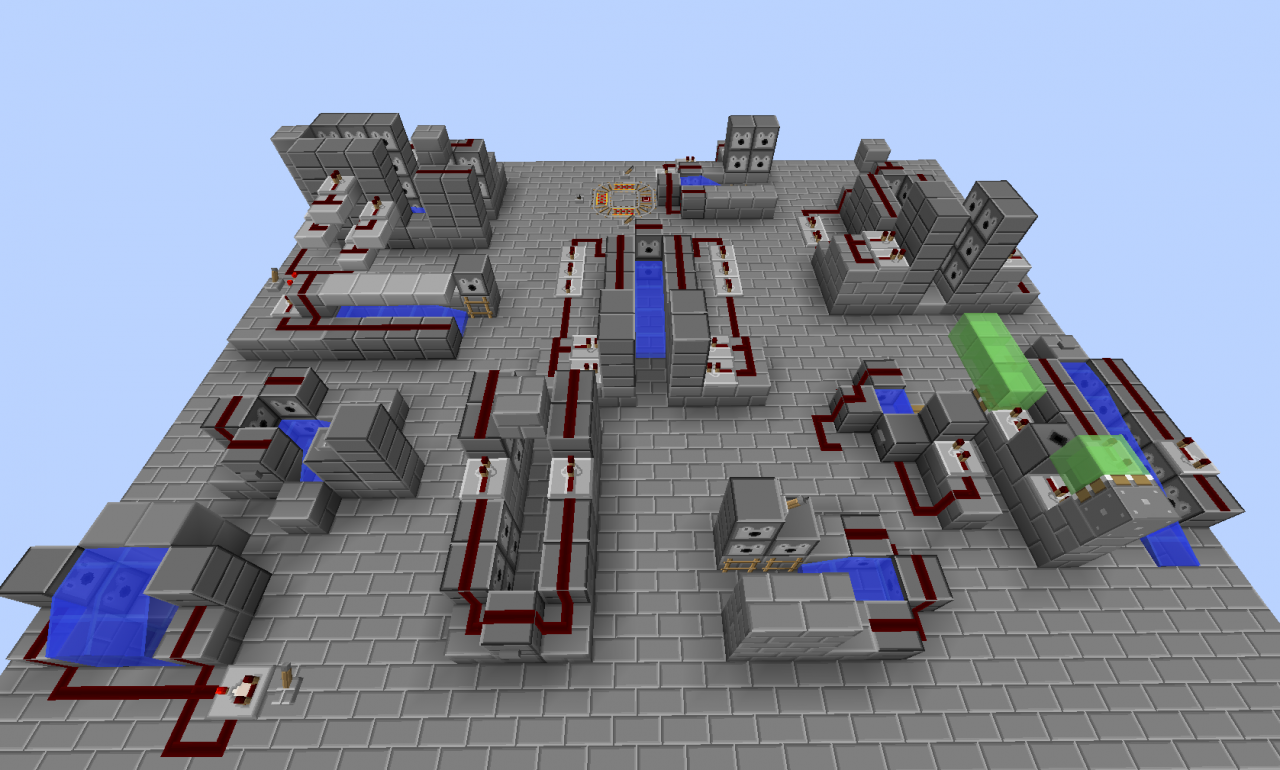 Custom TnT wars Map Minecraft Map