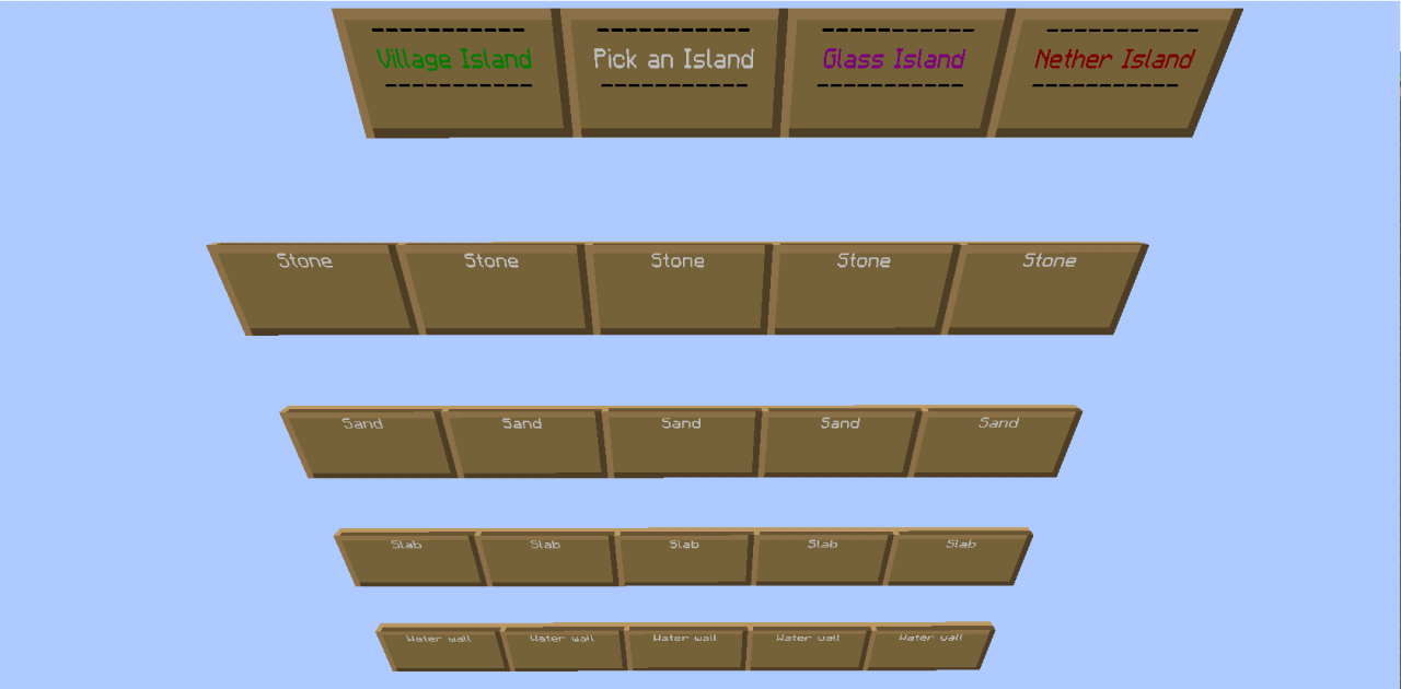 Custom TnT wars Map Minecraft Map