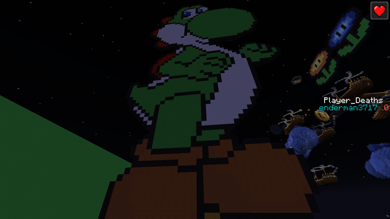 Super Mario Galaxy [ Custom Galaxies ] Minecraft Map