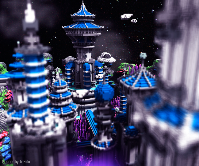 Blue Constellation Minecraft Map