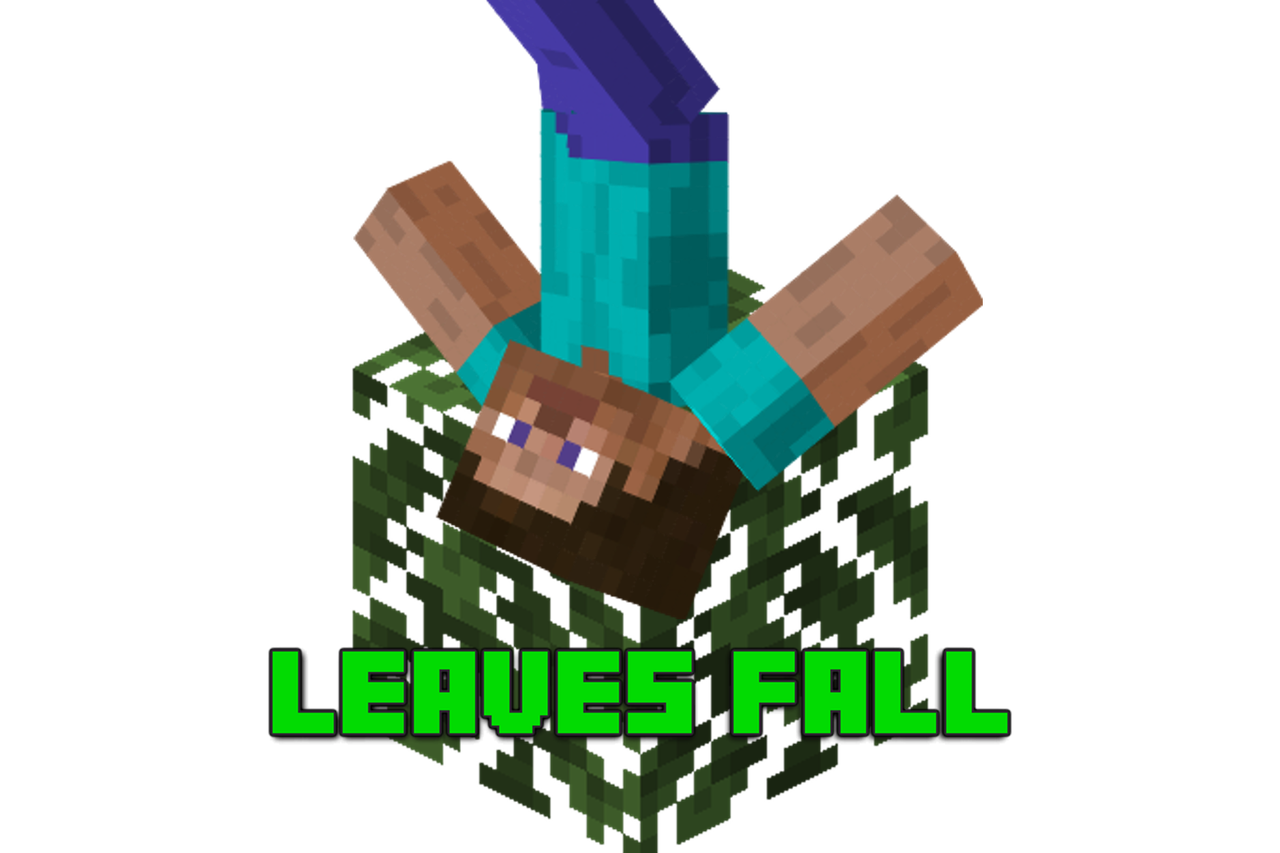 LEAVES FALL | 1.20 - 1.20.1 [DOWNLOAD LINK] Minecraft Map