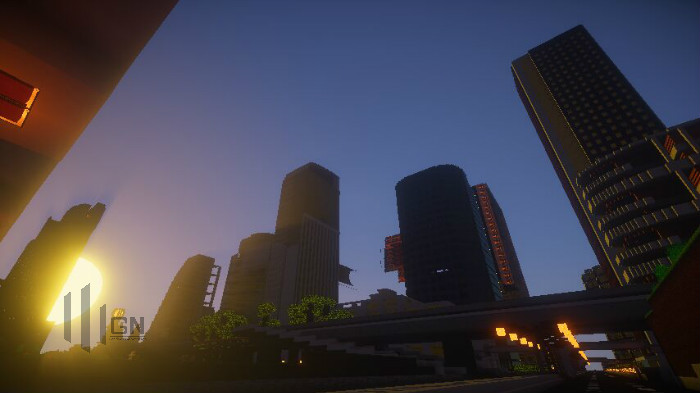 [GN] Gentle City - Modern realistic city project Minecraft Map