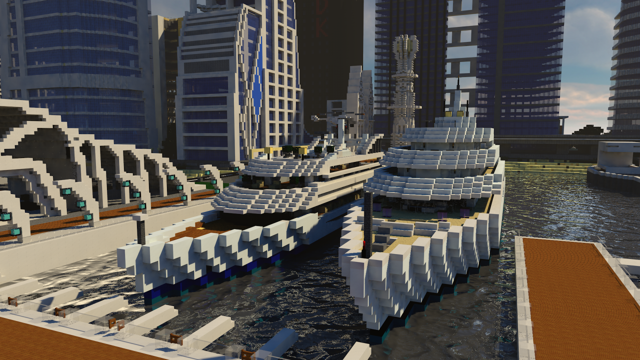 [GN] Gentle City - Modern realistic city project Minecraft Map