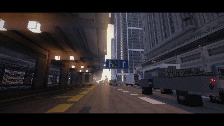 [REALISTIC] American Downtown Area Minecraft Map