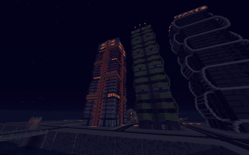 Red Point One - Modern Skyscraper Minecraft Map
