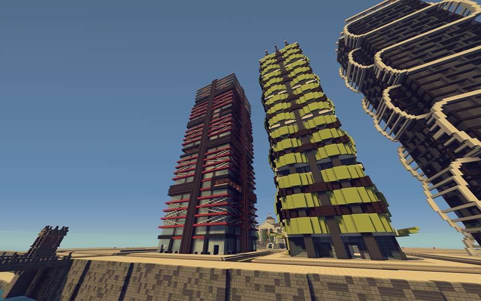 Red Point One - Modern Skyscraper Minecraft Map