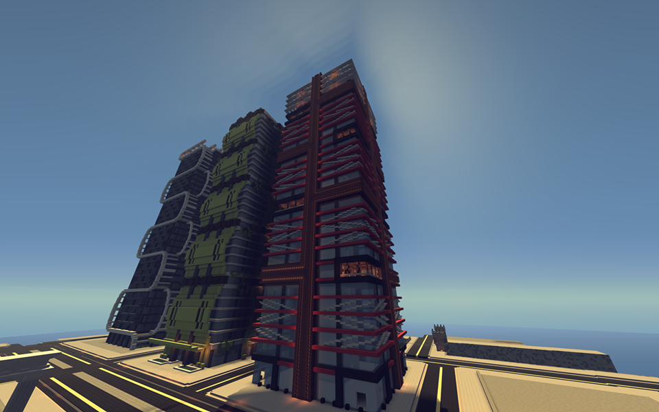Red Point One - Modern Skyscraper Minecraft Map