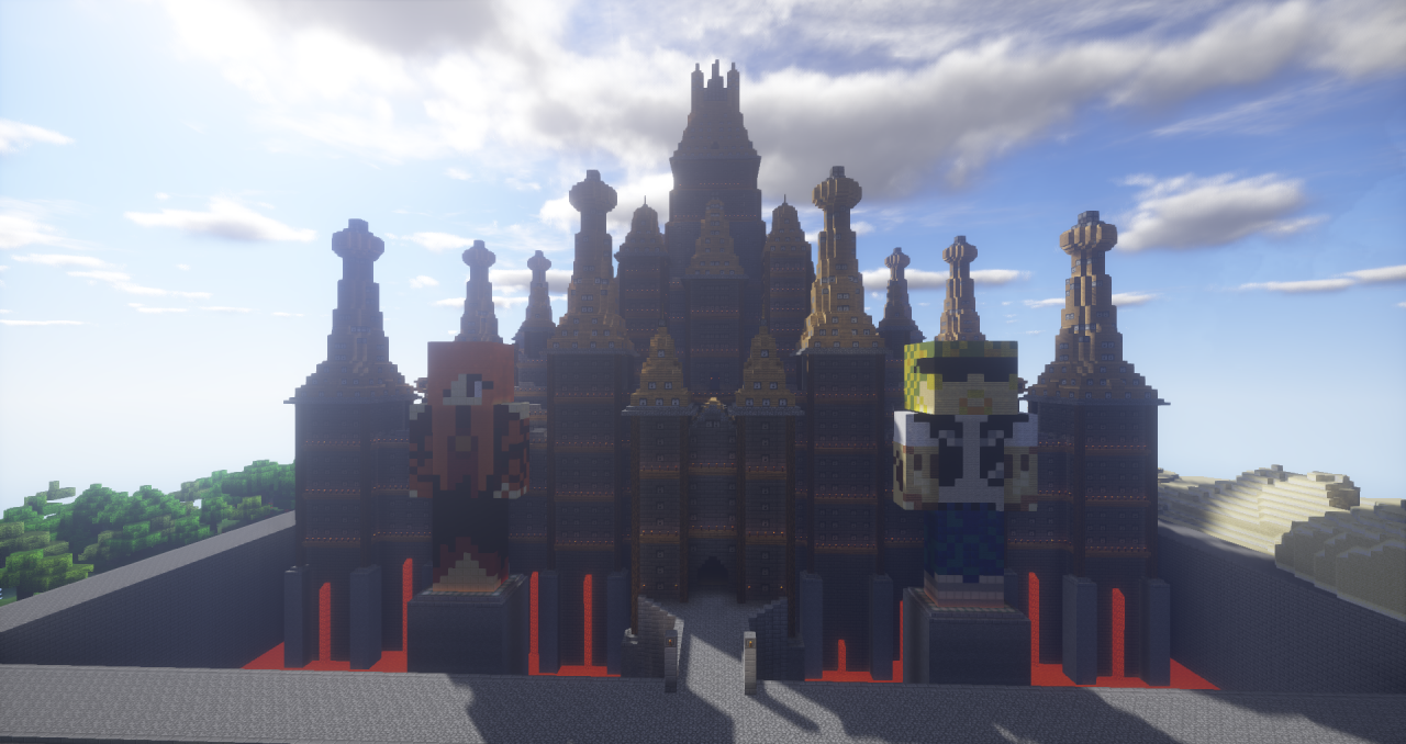 25 Minute Fireworks Castle Minecraft Map