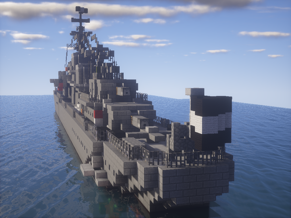 (Original) Monoceros Class Destroyer Minecraft Map