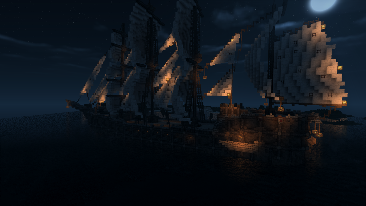 Medieval Battle Ship Minecraft Map