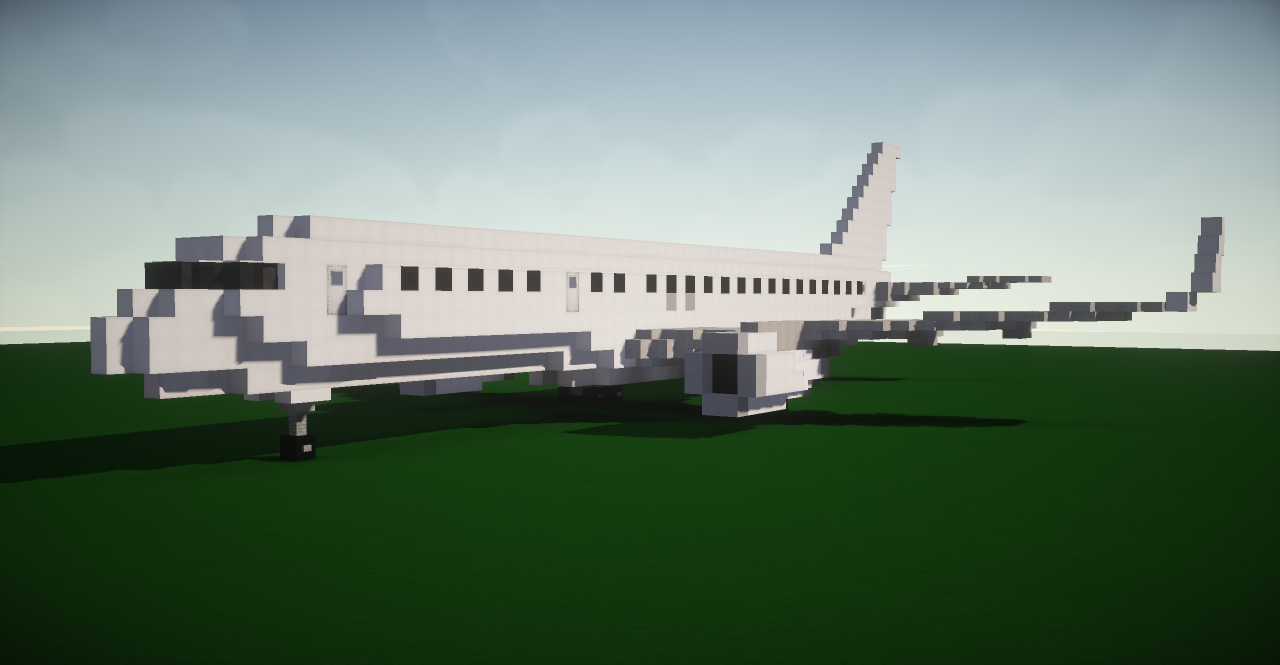 Boeing 757 Family Minecraft Map