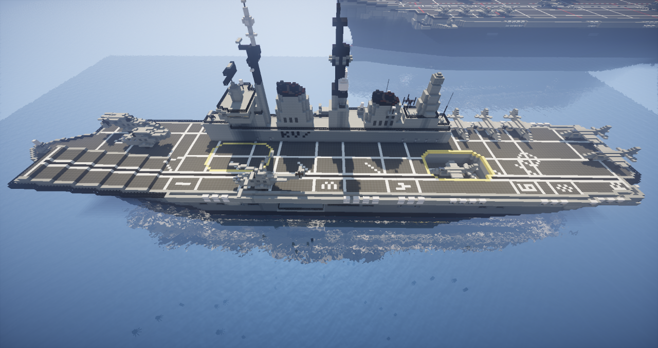 HMS Ark Royal R07 Minecraft Map