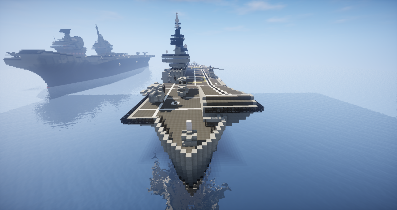 HMS Ark Royal R07 Minecraft Map