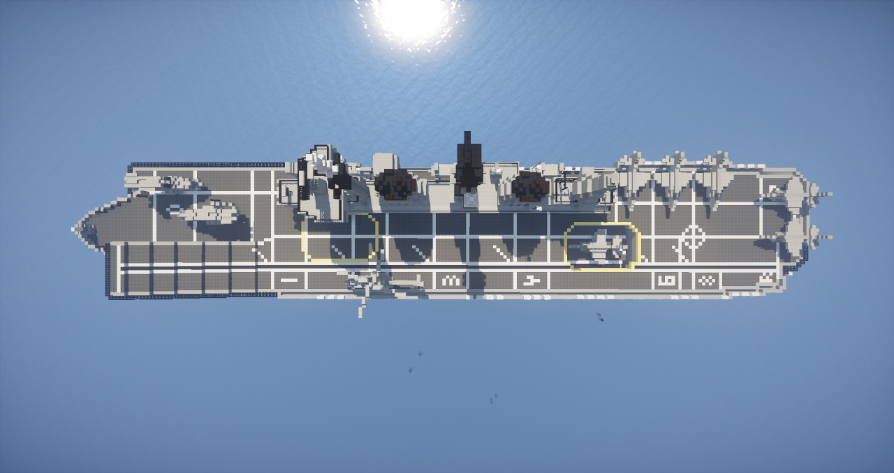 HMS Ark Royal R07 Minecraft Map