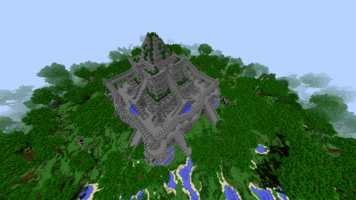 Maya Temple Minecraft Map