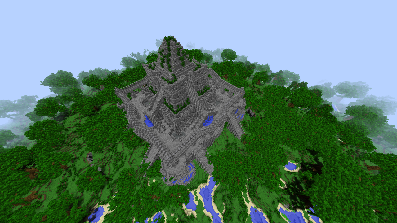 Maya Temple Minecraft Map