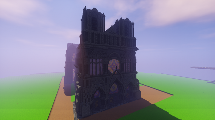 Cathédrale de Reims / Cathedral of Reims Minecraft Map