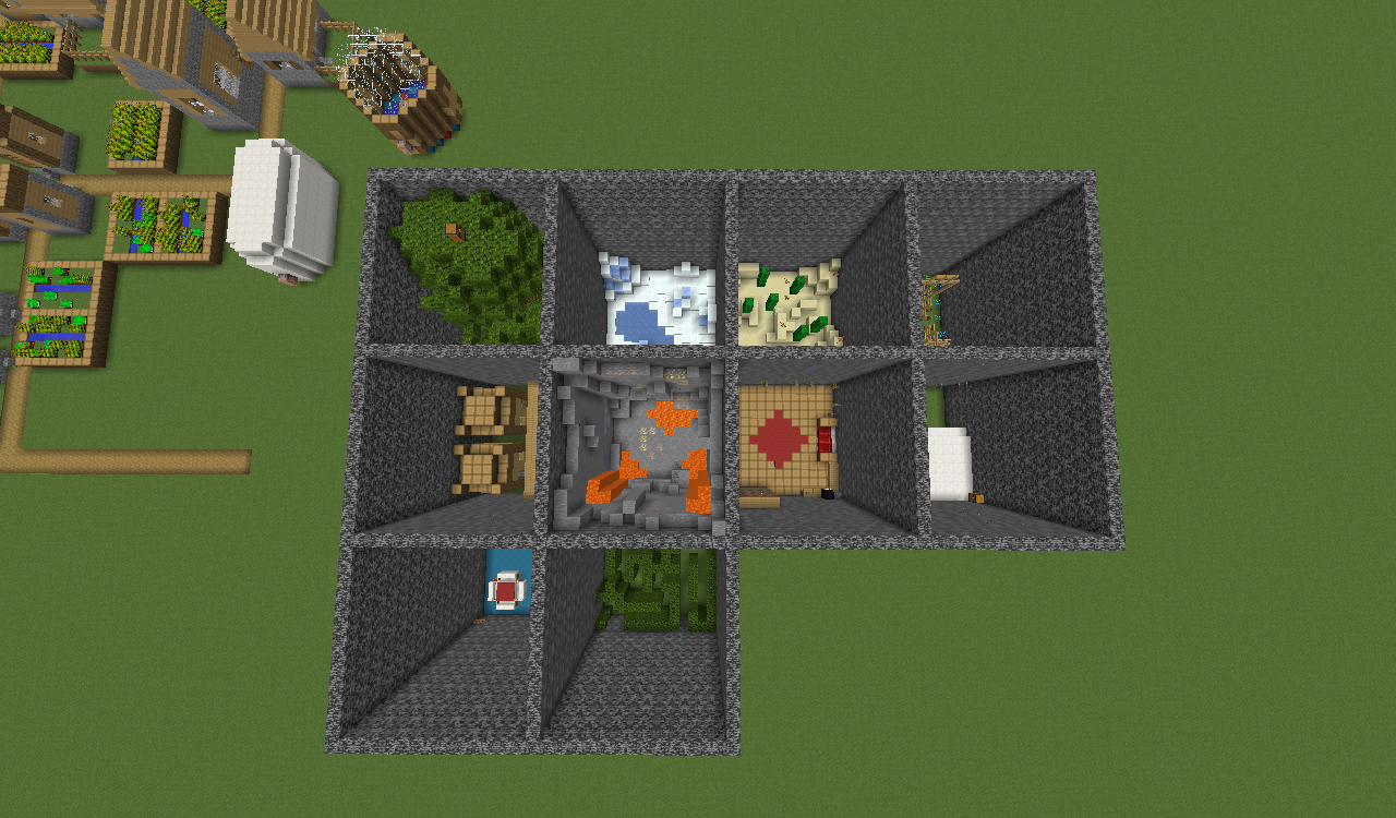 Find The Button Minecraft Map