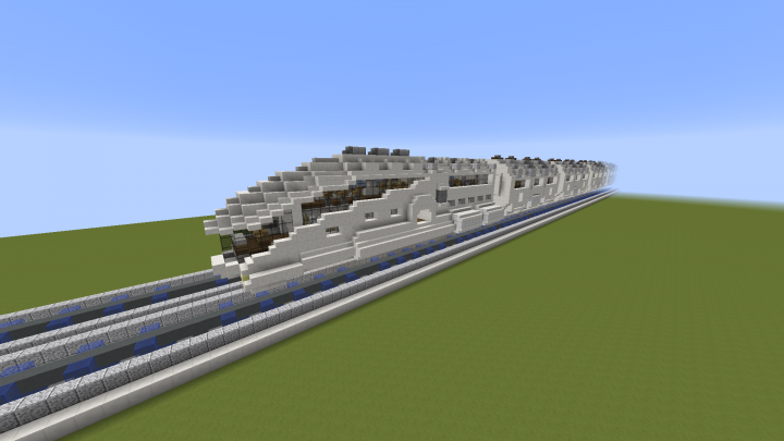 Anno 2070 - Futuristic train Minecraft Map