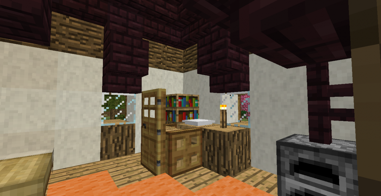 Small Japanese House Minecraft Map