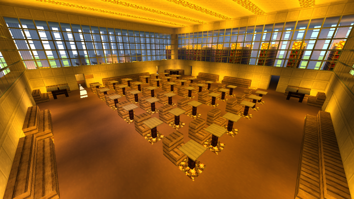 Городская библиотека/ Soviet public library Minecraft Map