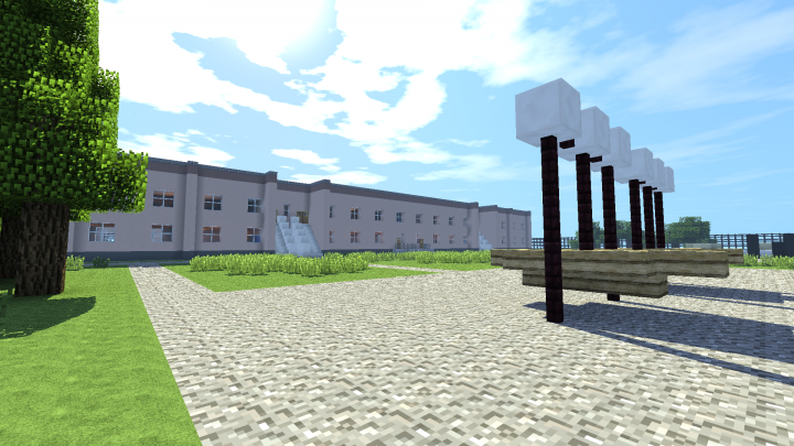 Советский детский сад/ Soviet kindergarten Minecraft Map