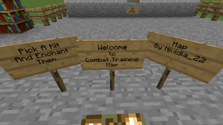 Combat Training Map Minecraft Map