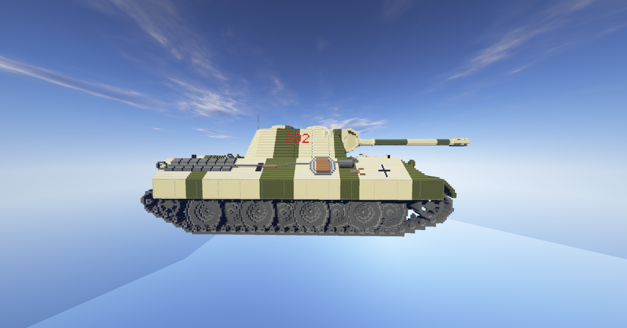 Panzerkampfwagen V Panther ausf. D Minecraft Map