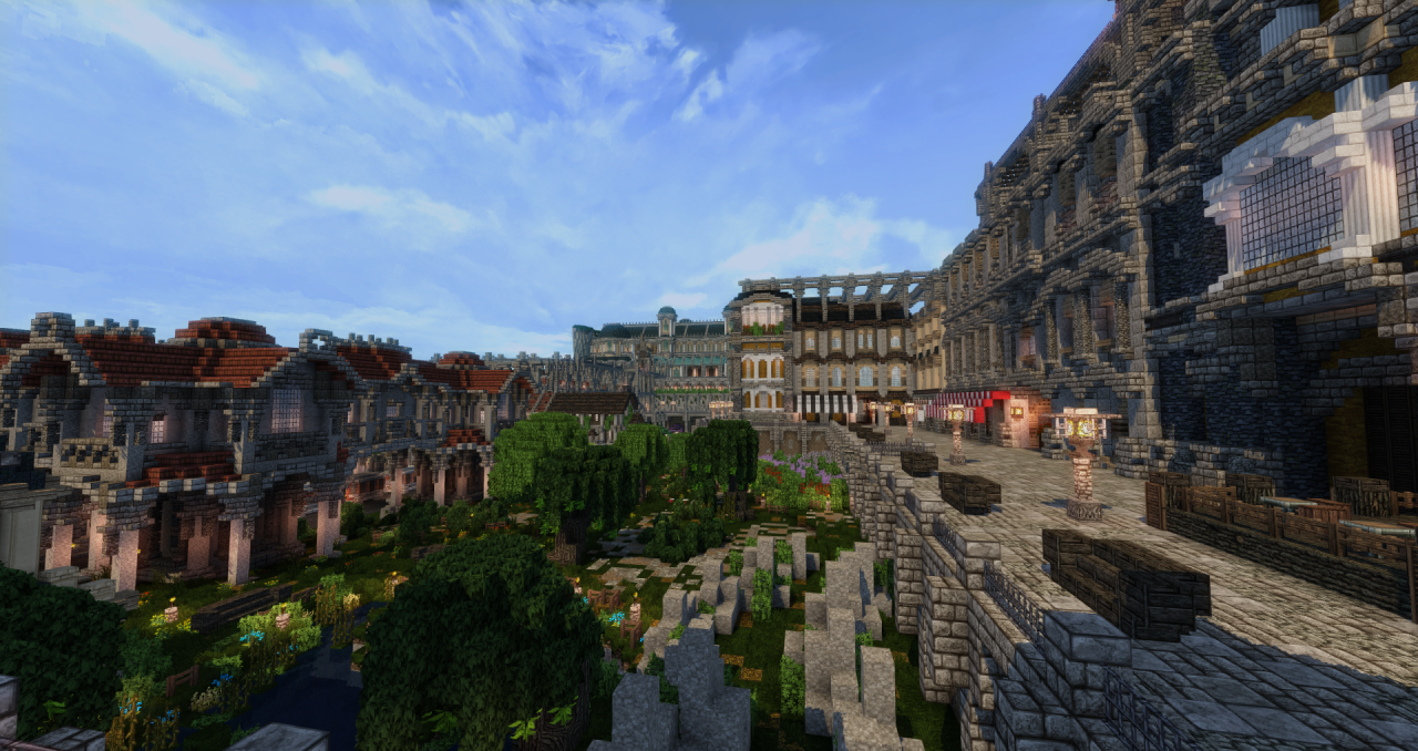 My little version of Dunwall Minecraft Map