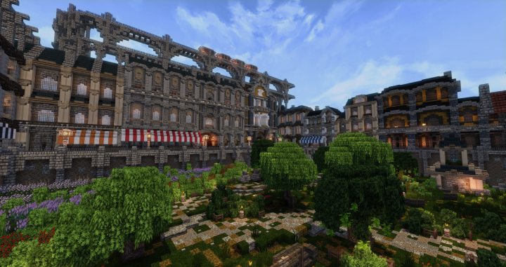 My little version of Dunwall Minecraft Map