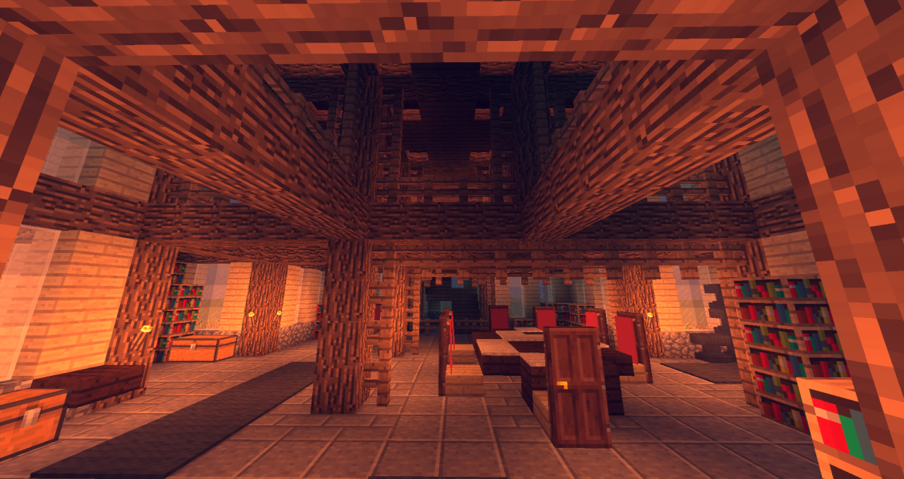 4 chunk castle Minecraft Map