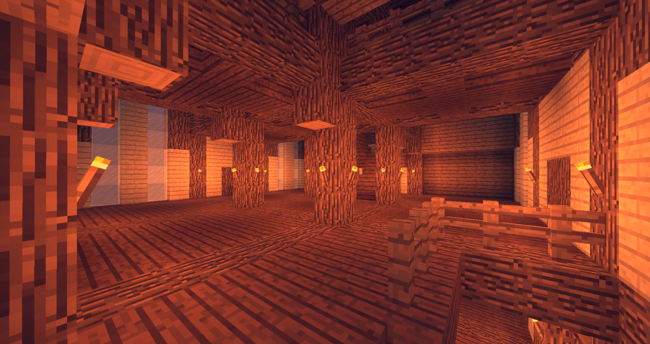 4 chunk castle Minecraft Map