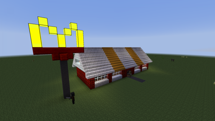Mcdonalds Minecraft Map