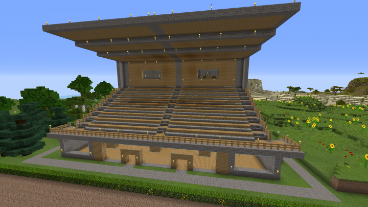 Horse Racecourse Minecraft Map