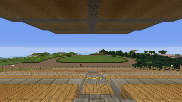 Horse Racecourse Minecraft Map