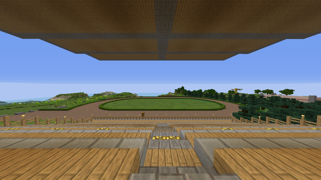 Horse Racecourse Minecraft Map