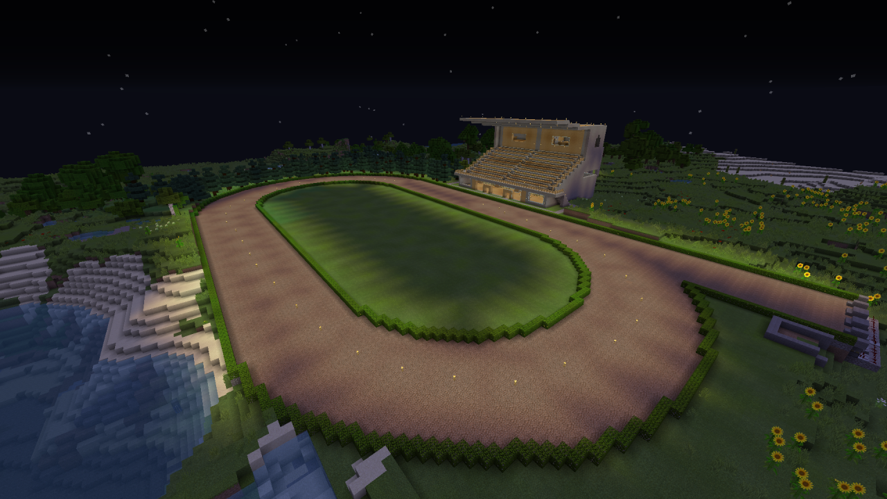Horse Racecourse Minecraft Map